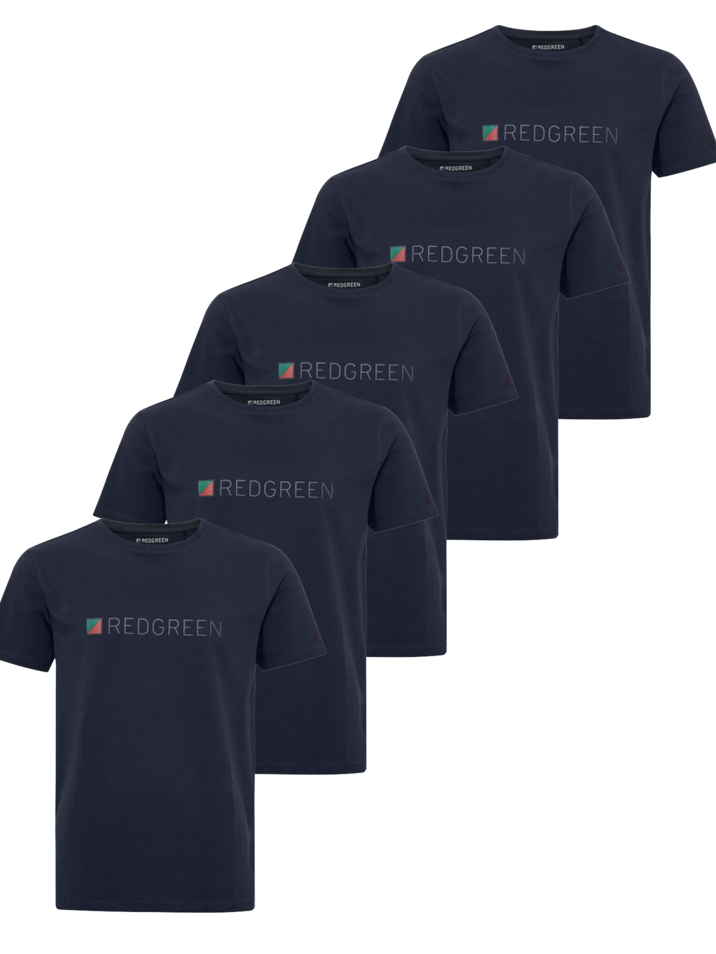 Chet - 5-pack i blå – REDGREEN